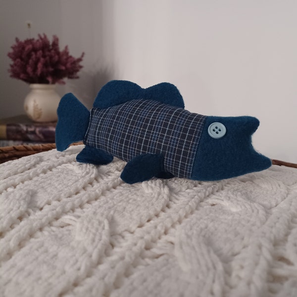 Crappie, Fish Pattern, Memory Fish, Loved One Keepsake, Made From Shirt ...