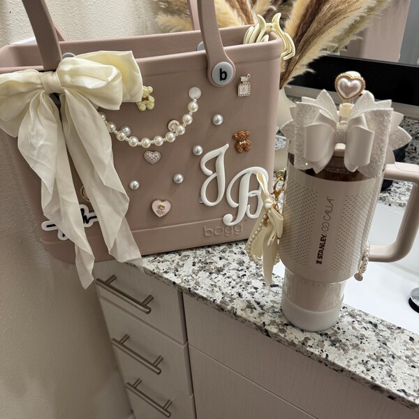 Stanley Tumbler Bow Straw Topper Pink Blue Black White Stanley Cup Bow ...