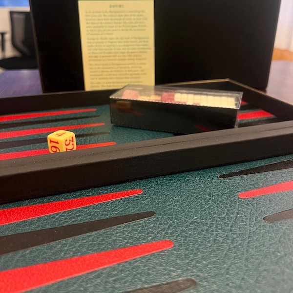 Rare Round 1800s Design. Antique Solid Wooden Backgammon and Chess ...