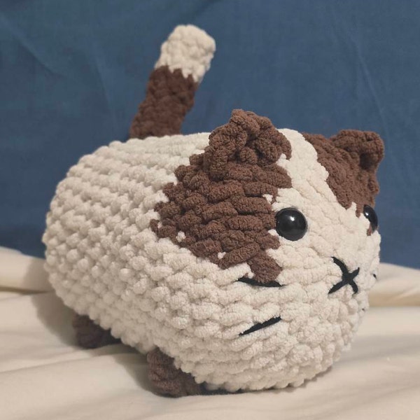 Chonky Floof Cat Crochet Amigurumi | Cute Stuffed Cat Plush | Handmade ...
