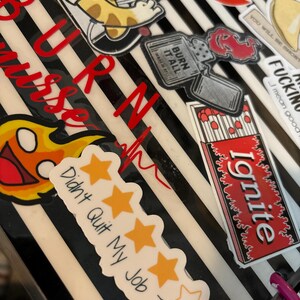 Project Management Gantt Touch This Vinyl Sticker Project Manager Gift ...