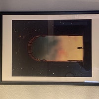 The Space Cowboy Retro Futurism Vintage Western Cosmic Sci-fi Art ...