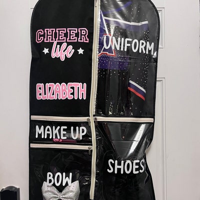 Personalized Cheer Garment Bags - Etsy
