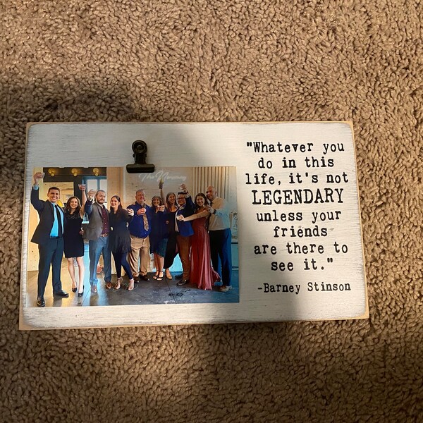 1st Year and Counting Picture Frame, Personalized Photo Holder, One ...