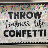 Teachers School Bulletin Board Cutouts | Winter Bulletin Board Kit| We ...