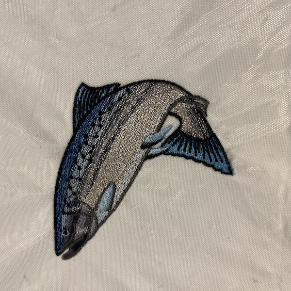 Salmon Fish - Machine Embroidery Design - Etsy