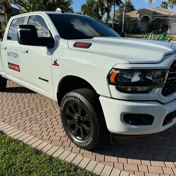 RAM 2500 Hood Emblems Overlay Decal 2019 2020 2021 2022 2023 2024 - Etsy