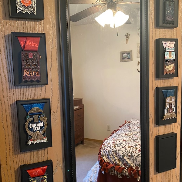 Medal Display Frame | Conqueror Challenge Medals | Wall Display for ...