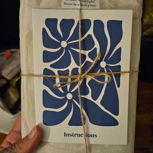 Cyanotype Stencils, Cyanotype Bookmarks, Cyanotype Kit Just Stencils ...