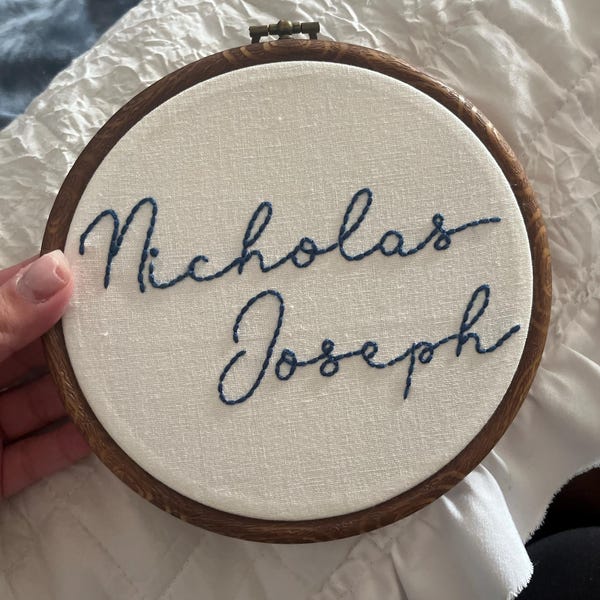 Hand Embroidered Linen Wallet for Women,personalized Wallet,custom ...