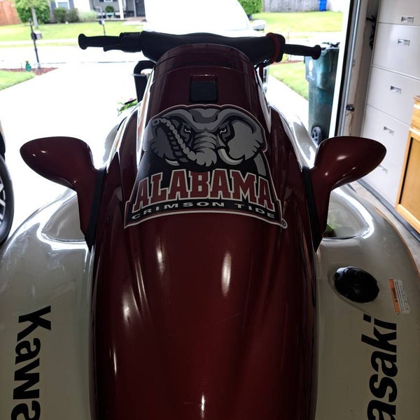 Alabama Crimson Tide Vinyl Mascot Decal Sticker Officially Licensed - Etsy