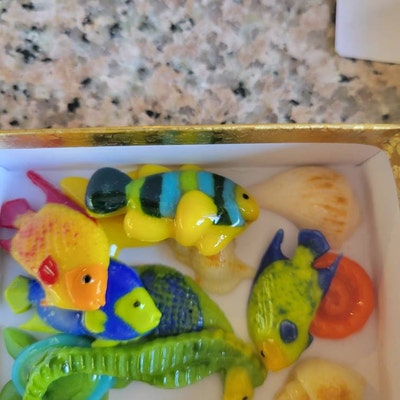 90 COE Fish to Add to Your Glass Fusing Project, Mosaic or Jewelry - Etsy