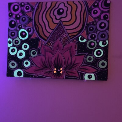 Original Trippy Painting Canvas Wall Art - Etsy