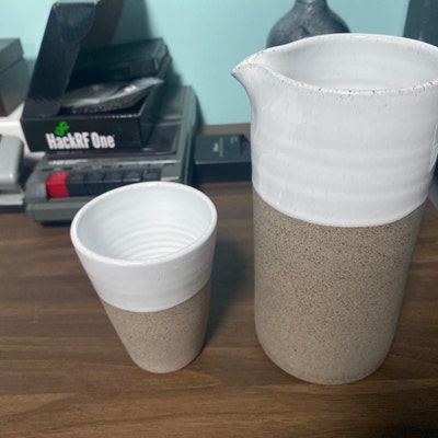 Large Ceramic Pitcher Handmade Lemonade Jug Pottery Gift - Etsy