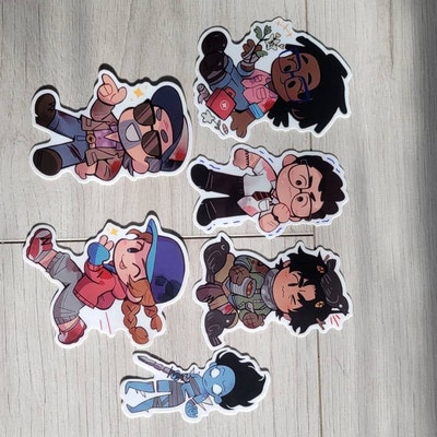 Dead by Daylight Survivor Stickers Matte 3.25 - Etsy