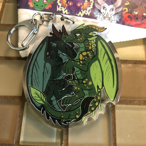 Sundew and Willow [ Wings of Fire WOF Leafwing Sunwillow Arylic Charm ...