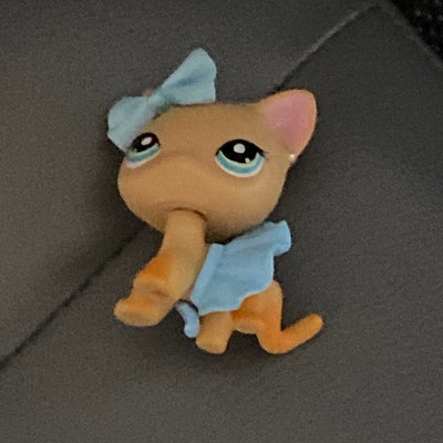 Littlest Pet Shop 4-pcs 2collars 1bowl & 1bone Accessories for Your LPS ...