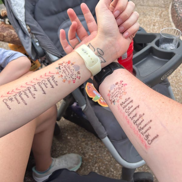 Child Safety Tattoo, Non Verbal, If Lost Tattoo, Emergency Contact ...