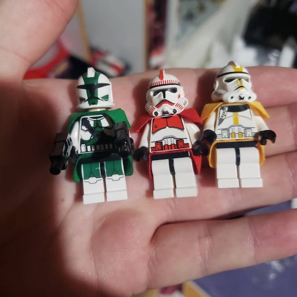 4 CUSTOM Printed Pauldrons for Your LEGO STARWARS Stormtroopers or ...