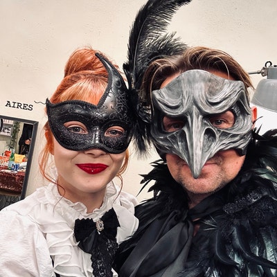 Fantasy Alchemist Mask, Old Man Mask - Etsy