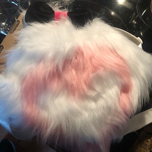 Hazbin Hotel Angel Dust Furry Chest Fluff Harness - Etsy