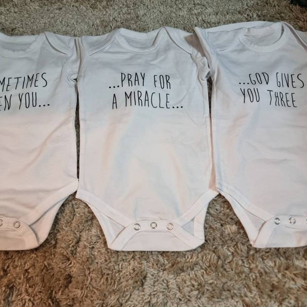 Triplet Gifts, Sometimes When You Pray for a Miracle God Gives You ...