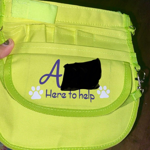 Custom Vet Tech Fanny Pack, Vet Tech Tool Belt, Vet Tech Organizer Belt ...