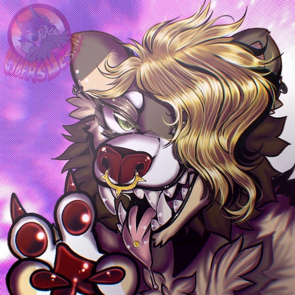 Pride Custom Furry YCH Sticker - Etsy