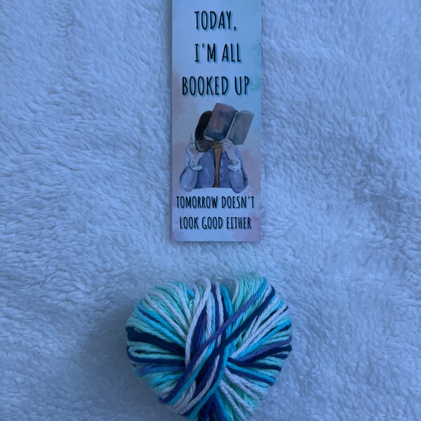 Booktok/bookstagram Made Me Bookmark, Handmade Book Gifts, Unique ...