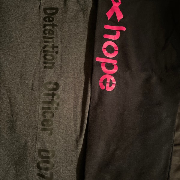 Custom Sweatpants, Personalized Unisex Sweatpants, Custom Text Pants ...