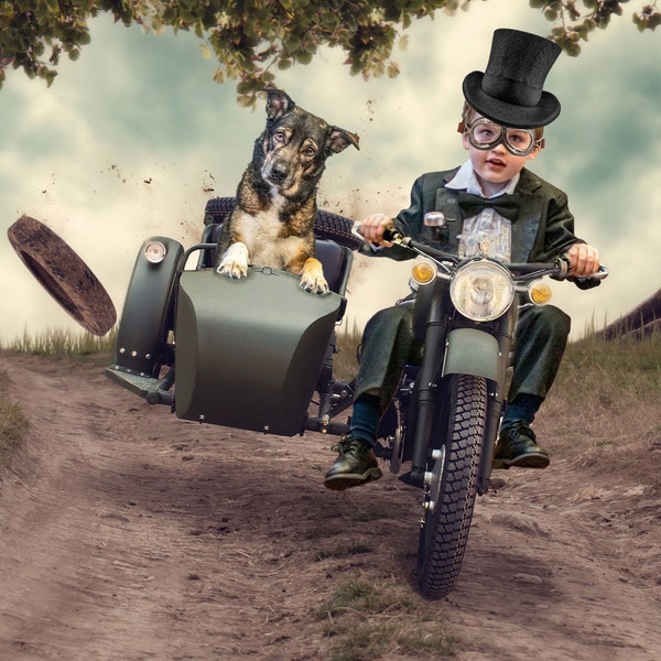 Runaway Sidecar Digital Background / Valentines Backgrounds & Overlays ...