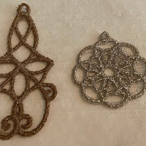 Machine Embroidery Designs Stunning in the Hoop Earrings - Etsy