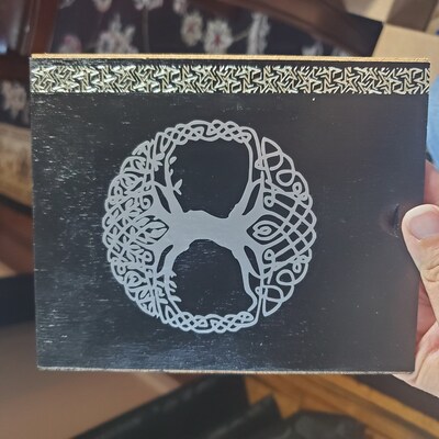 Celtic Barn Owl Vinyl Decal - Etsy