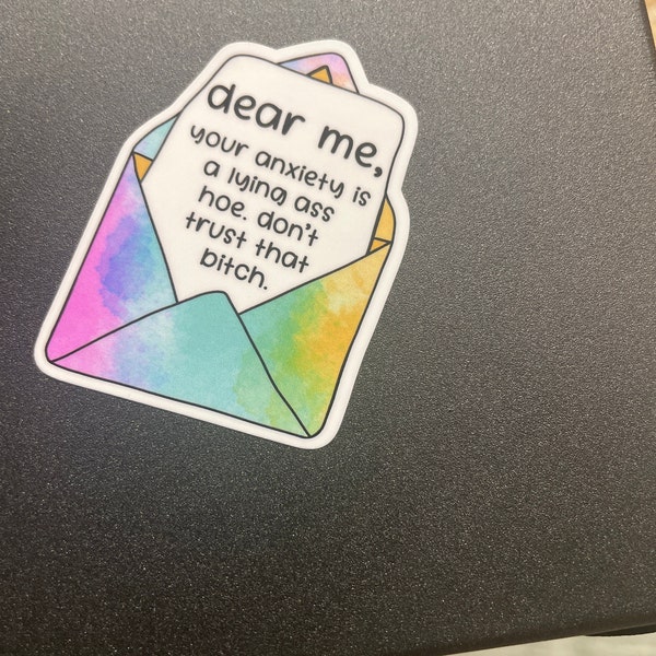 Your Anxiety is Lying Sticker, Mental Health Sticker, Don't Trust Your ...