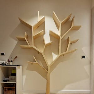 Bookshelve, Bookshelf, Tree Bookcase, Wood Tree Bookshelves, Unicorn ...