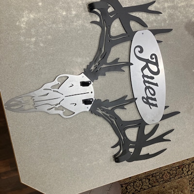Buck and Doe Welcome Personalized Sign - Etsy