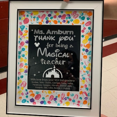 Teacher Gift, Disney Classroom Poster, Teacher Gifts, Teacher Thank You ...