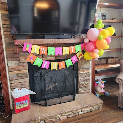 Groovy Happy Birthday Banner Retro 70s Party Theme Two Groovy ...