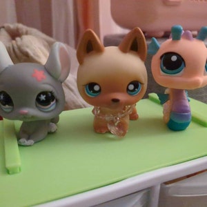 Littlest Pet Shop Rare Vintage LPS Horses Alpaca Llama Glitter Deer ...