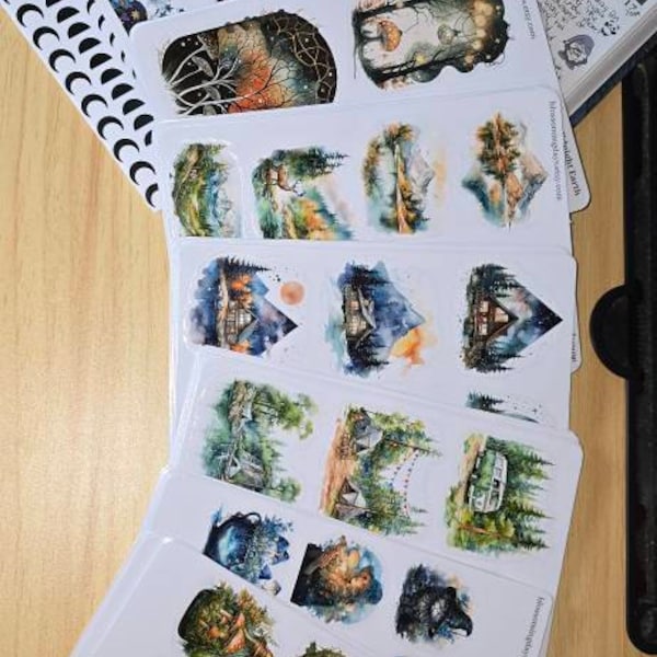 Nature Landscape, Mountain and Lake View, Outdoor Camp, Deer ...