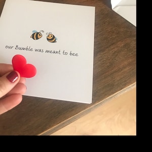 Bumble Dating Card Romantic Anniversary Card or Valentine's Day Card ...