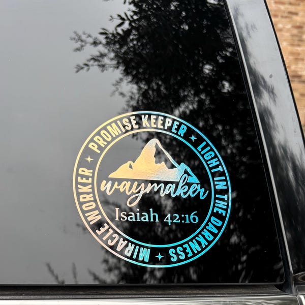 Christian Car Decals - Etsy