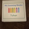 Kindergarten-1st Grade Learning Binder Ages 5-7 - Etsy