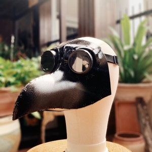 DIY Plague Doctor Mask Eva Foam Helmet Pattern Blueprint Template Pdf ...