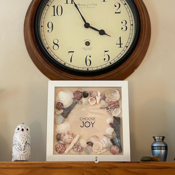 Shell Statement Shadow Box / SWFL - Etsy