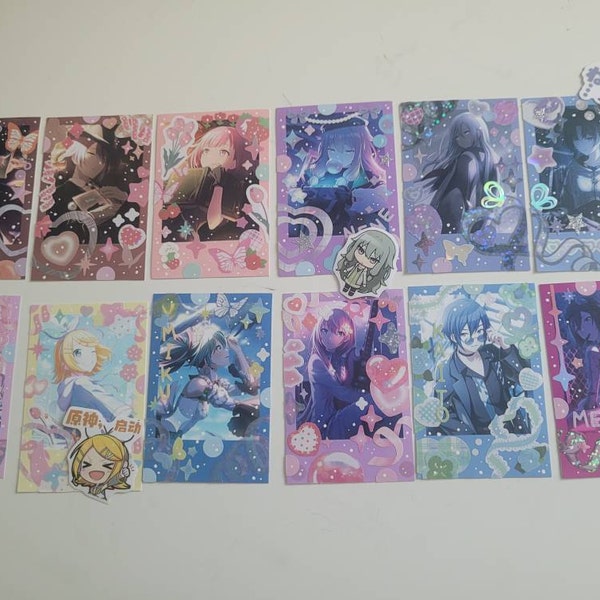 CUSTOM PJSK POLCOS !! - Your Favorite Cards! - Etsy
