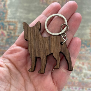 Wooden Snake Keychain Walnut Wood Animal Keychain | Etsy