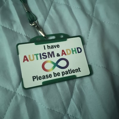 I Have Nonverbal Autism Hidden Disability Autism Awareness ID Card ...