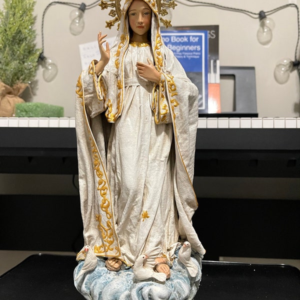 Jesus Resurrected Statue Handmade | Hand-painted Catholic Figurine ...