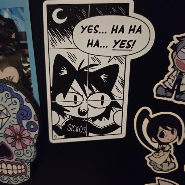 Neco-arc SQUISH Sticker - You Cannot Kill Me in A Way That Matters - 3. ...